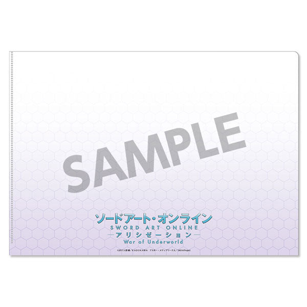 Sword Art Online: Alicization - War Of Underworld Clearfile-Set Vol. 8 ...